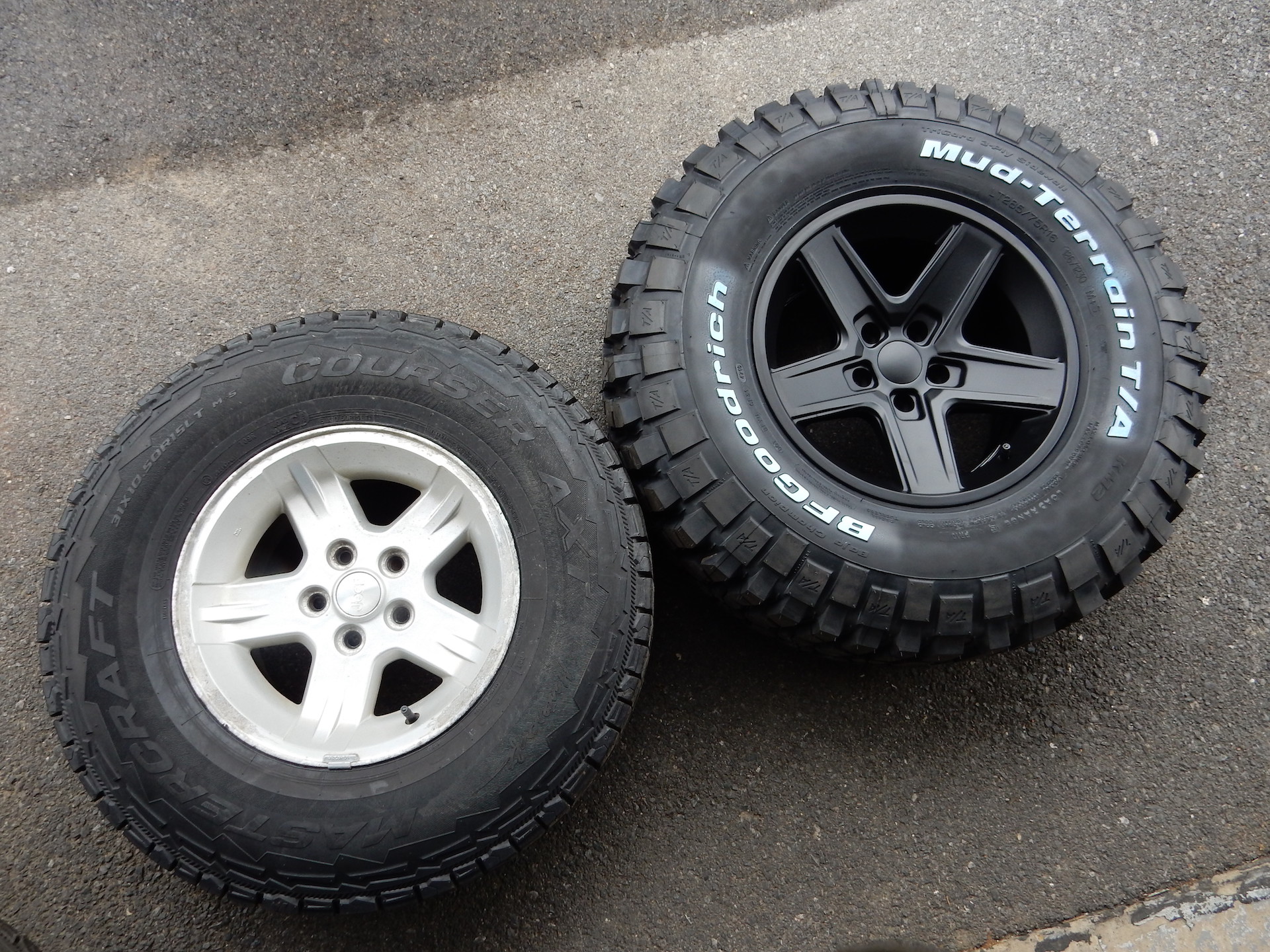 BFGoodrich Mud Terrain On Rubicon Extreme Wheels Jeepfan